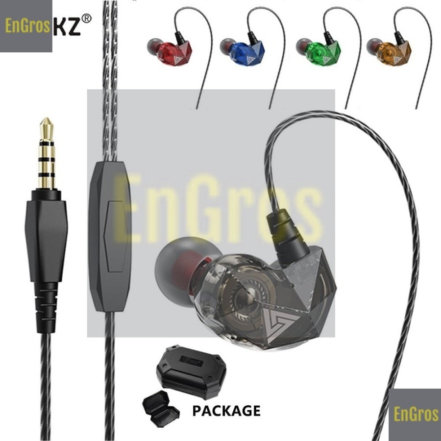 Jual AK2 Earphone Qkz AK-2 100% Original In-ear Subwoofer dengan Jack 3 ...