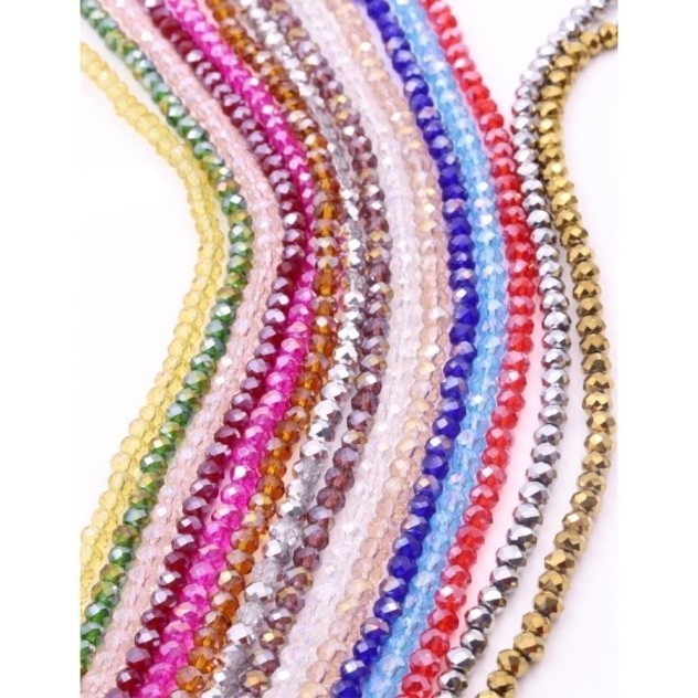 Jual JM (Part 1) Manik Kristal Ceko 6mm / Manik Bakpau / Manik Kristal ...