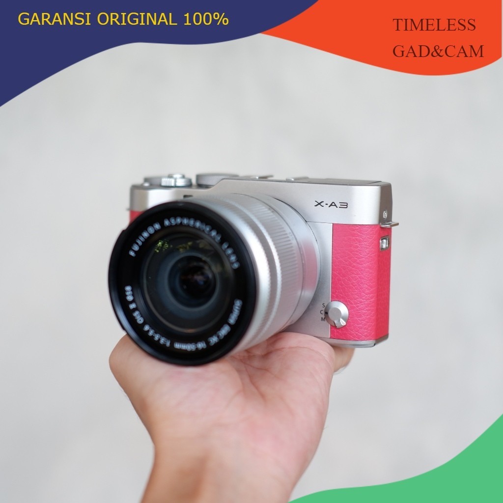 Jual FUJIFILM FUJI X-A3 XA3 16-50MM FULLSET GARANSI ORIGINAL | Shopee Indonesia