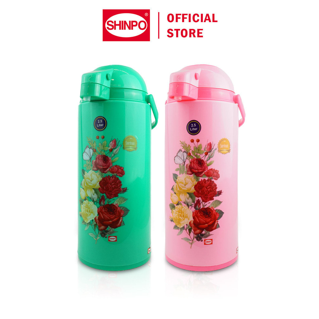 Jual SHINPO Termos Air Panas & Dingin 2.5 Liter Thermos Celsius Vacuum ...