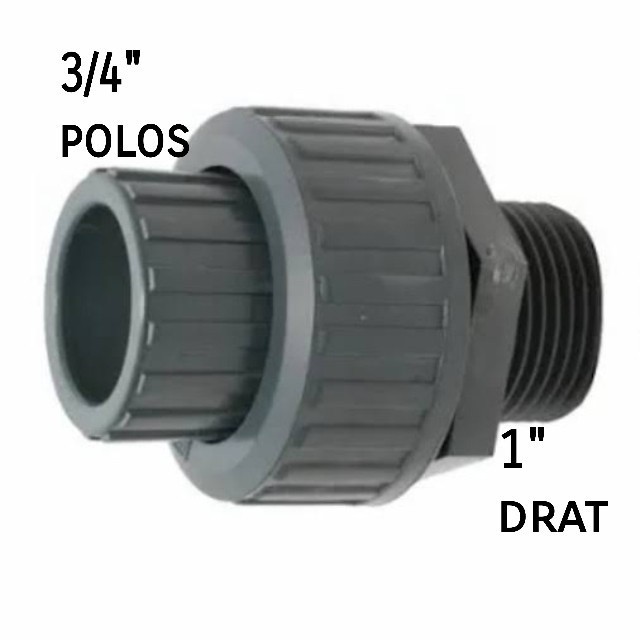 Jual Watermur 1 x 3/4 inch Water mur drat union watermor Watermur sanyo ...