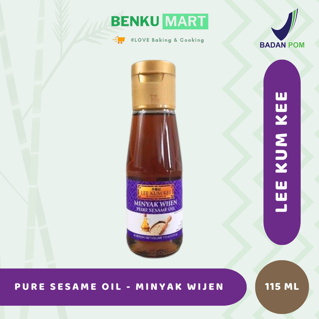 Jual Lee Kum Kee Pure Sesame Oil 115 ml | Minyak Wijen Murni | Shopee ...