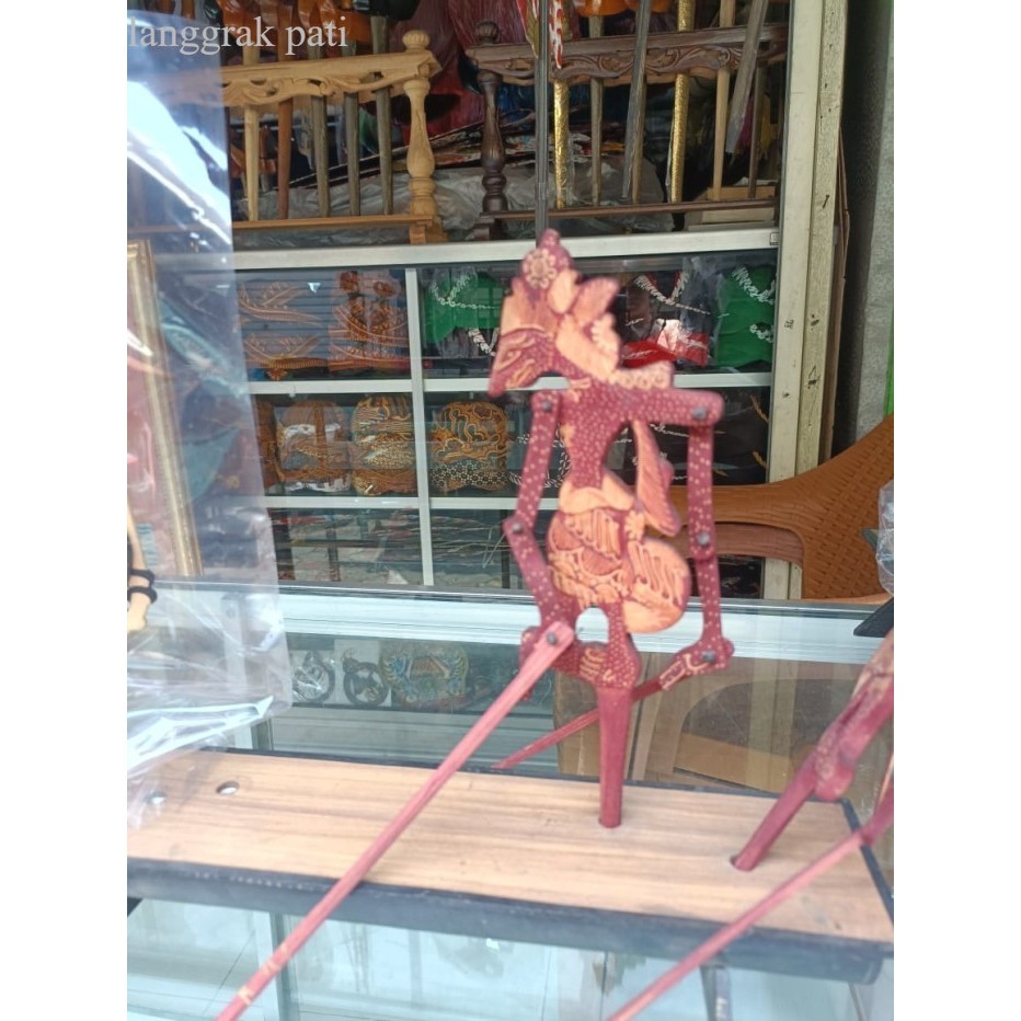 Jual wayang khresna ratu adil desain batik kontemporer termurah bk ...