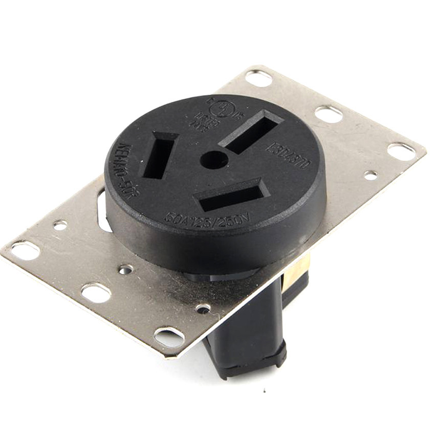 Jual 50A UL Listed US NEMA L10-50R power wiring outlet Australia ...