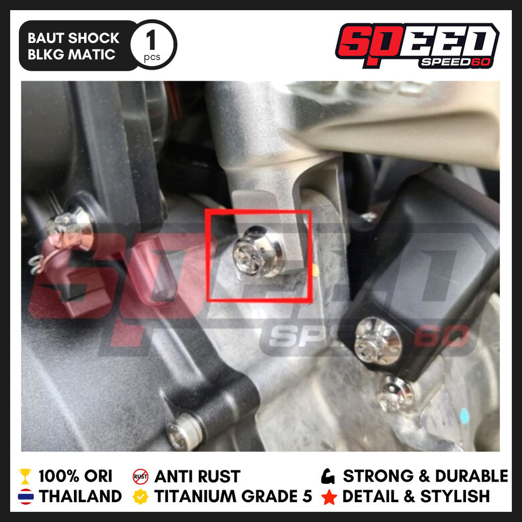 Jual Baut Shock Belakang Honda Matic Scoopy Beat Vario PCX Baut ...