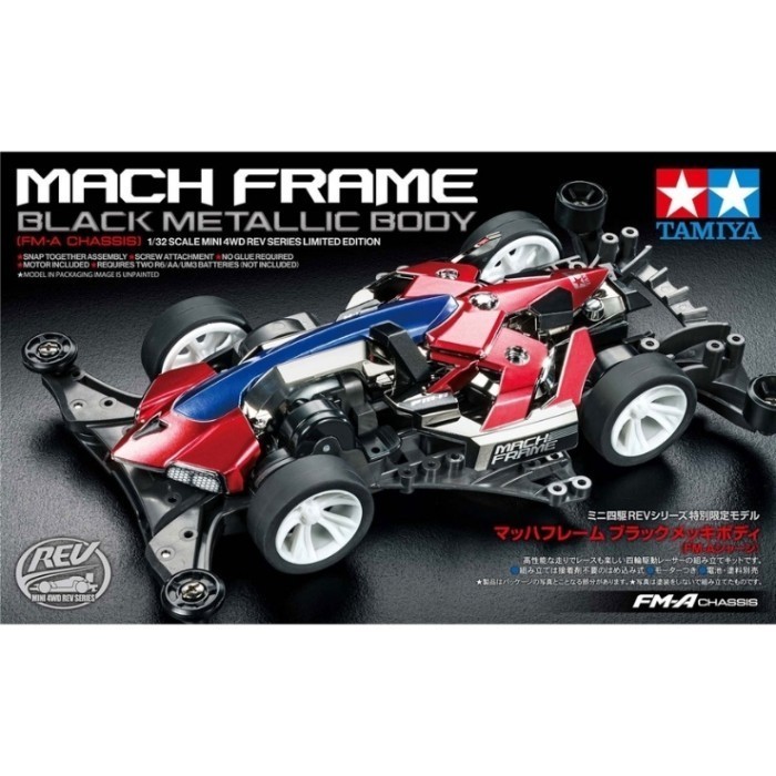 Jual Tamiya Mach Frame Black Metallic Fma Chassis - Item 95673 | Shopee ...