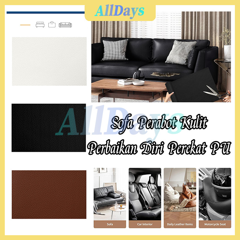 Jual Sticker Kulit Perbaikan Sofa Dan Jok Motor / Leather Sticker Kulit ...