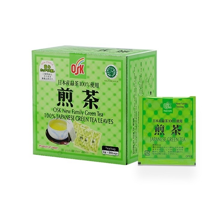 Jual OSK Japanese Green Tea 50 Bags | Shopee Indonesia