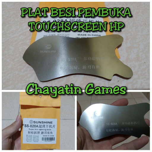 Jual PLAT BESI TIPIS PEMBUKA TOUCHSCREEN HP / SUPER THIN OPENING TOOLS ...
