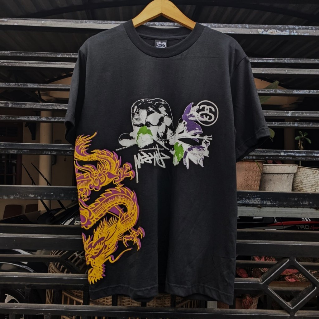 Jual ST*SSY - HOT STUSSY STRIKE PIG DYED BLACK | Shopee Indonesia