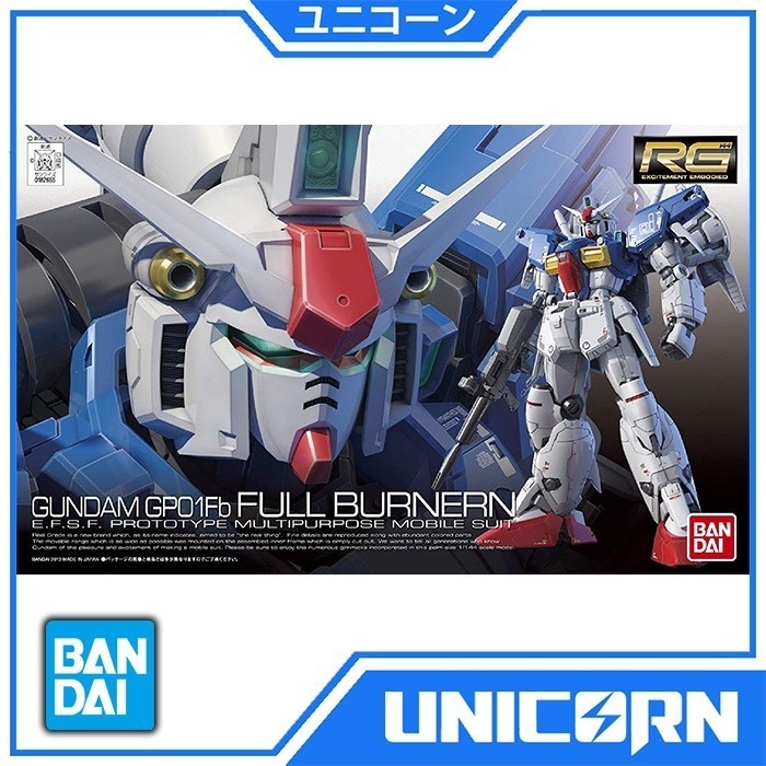 Jual RG GP01fb FULL BURNERN / GP-01fb / GP-01 / 1/144 REAL GRADE / GUNDAM / BANDAI | Shopee ...