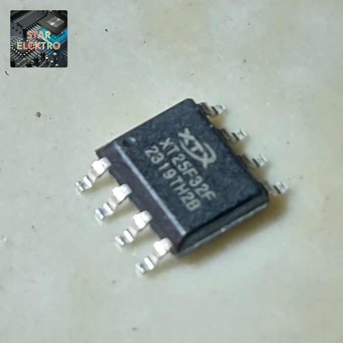 Jual XT25F32F Sop-8 SMD XTX XT 25F32F IC Quad IO Serial SPI NOR Flash ...