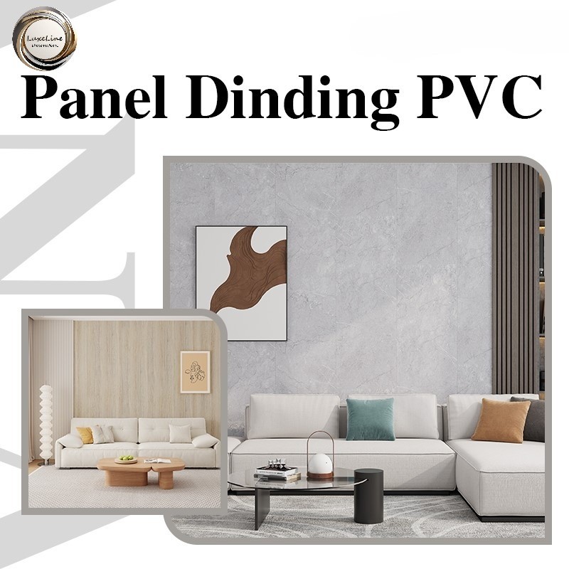 Jual [295cm x 40cm] Wall Board / Wallboard Pvc / Wall Panel Dinding ...