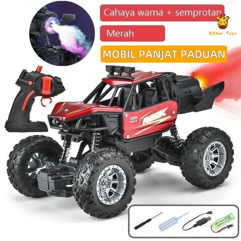 Jual 【Gstar】Mobil Remote Control Spray Mobil Mobilan Offroad Alloy ...