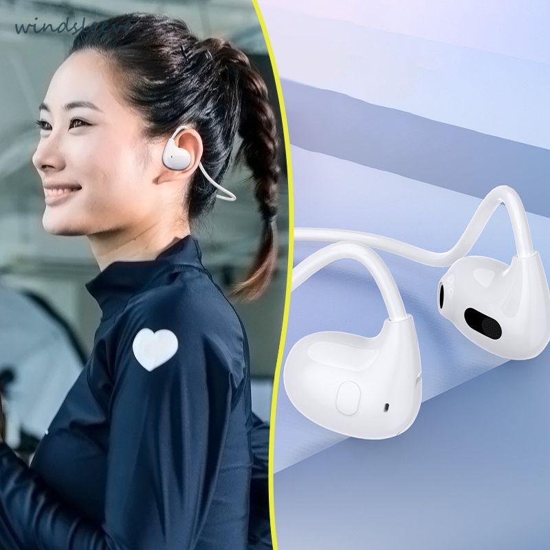 Jual COD VV4 Ear Sport Headset Bluetooth 5.3 Air Bone Conduction IPX5 ...