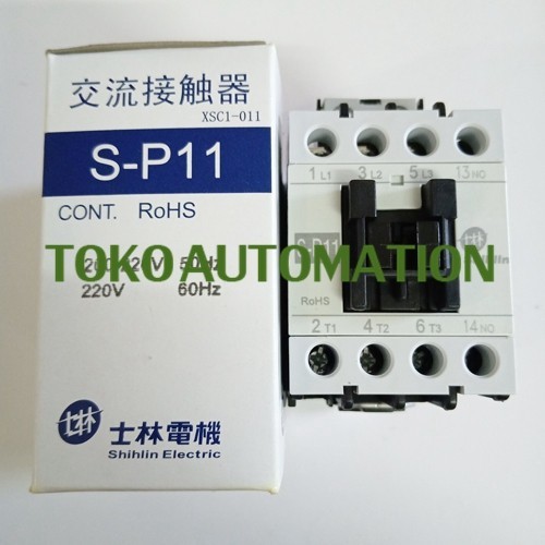 Jual SPC S-P11 S P11 SP11 Shihlin Electric AC 220V Magnetic Contactor PY23 | Shopee Indonesia