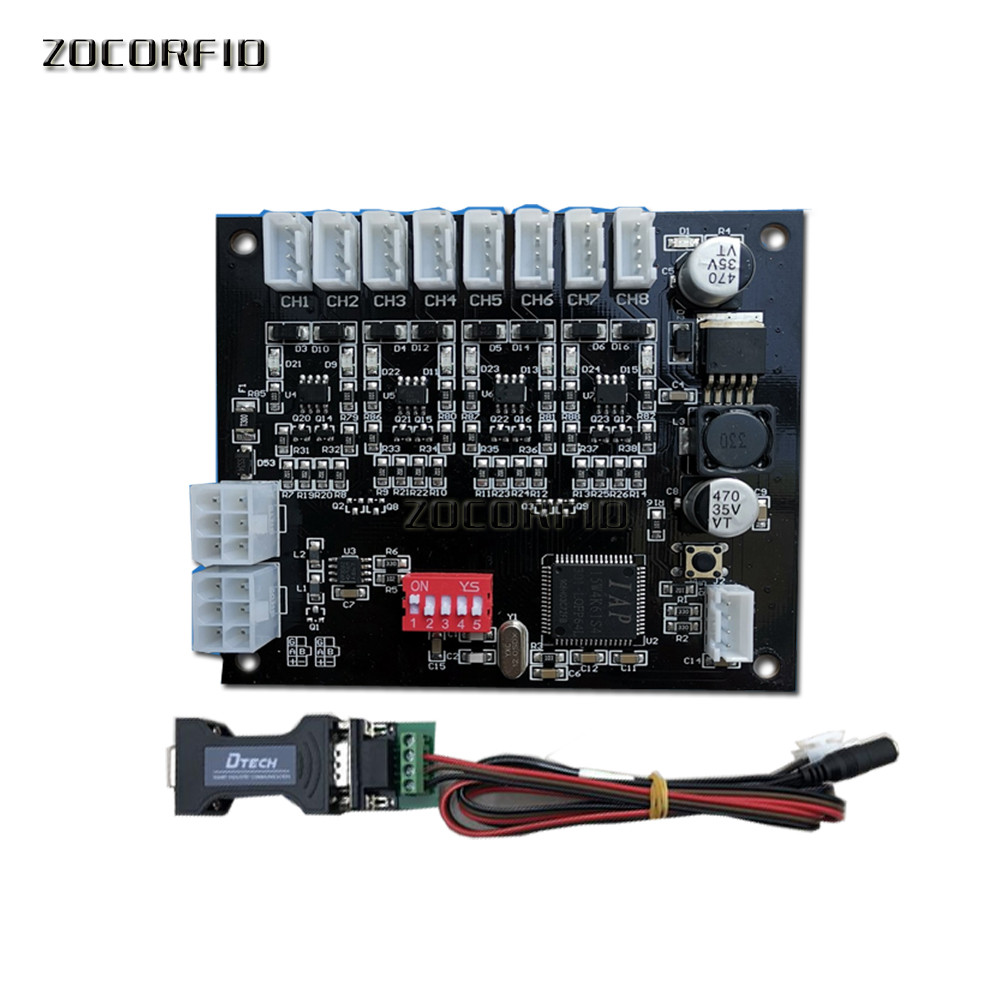 Jual 8CH 12V/24V RS485 locker Storage Cabinet controller electronic ...