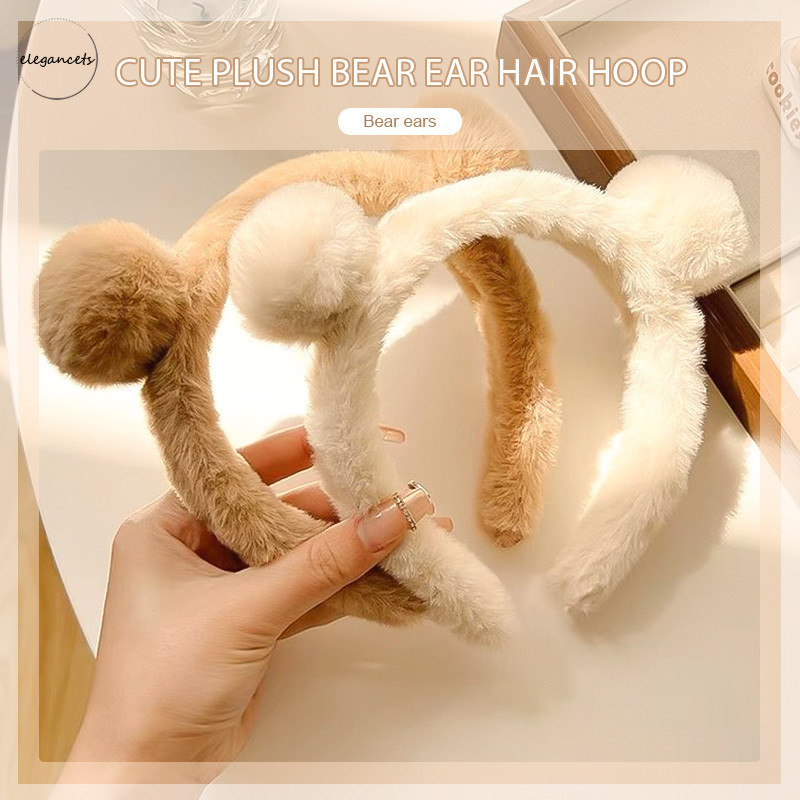 Jual Bando Telinga Beruang Mewah Lucu Wanita Kartun Rusak Rambut ...
