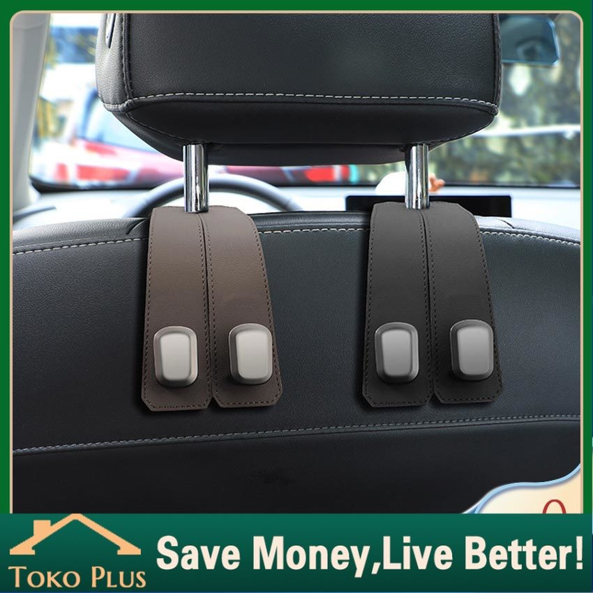 Jual Hanger Kursi Mobil Kulit Gantungan Barang Hook Hanger Mobil Holder ...