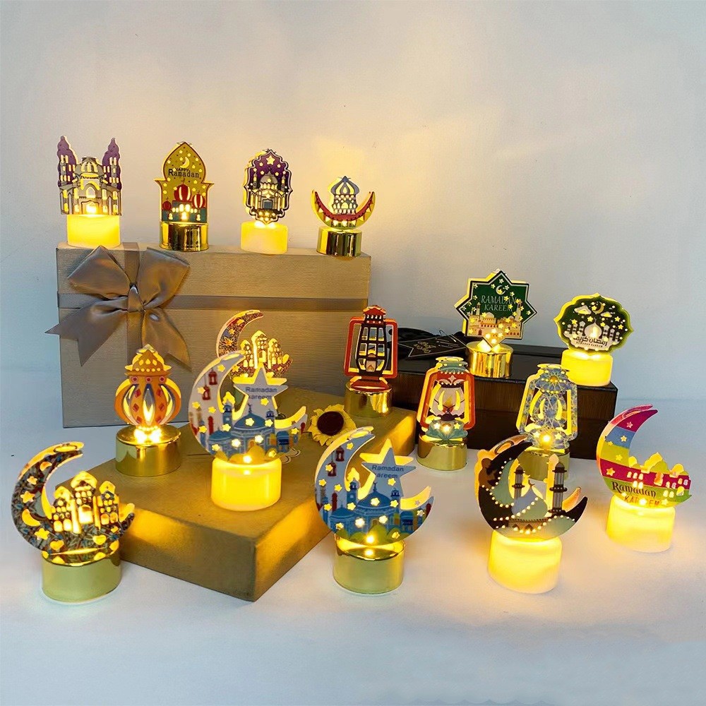 Jual HHS Lampu Lilin LED Dekorasi Meja Idul Fitri Ramadhan Masjid ...