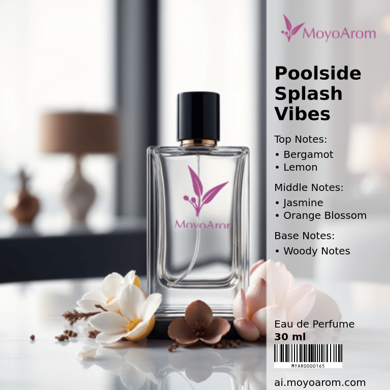 Jual Moyo Arom | Poolside Splash Vibes | Parfum Custom AI Generated ...