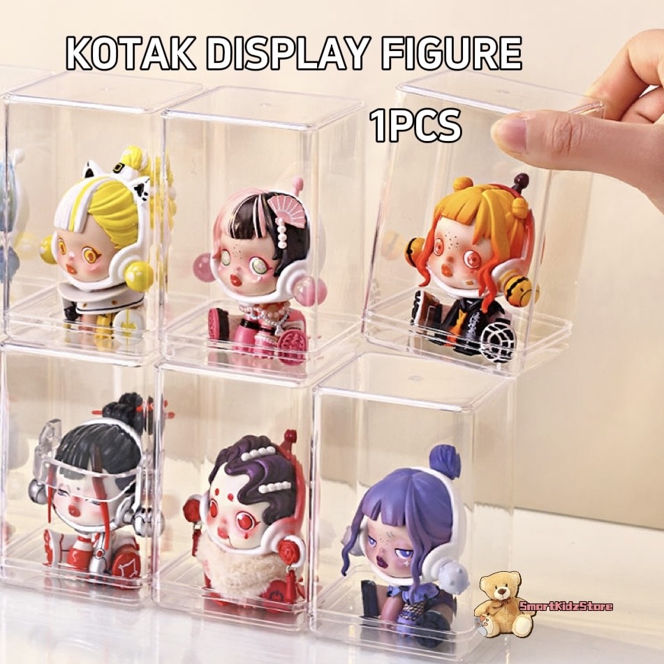Jual Box Display Figure Pop Mart Rak Display Transparan Blind Box ...