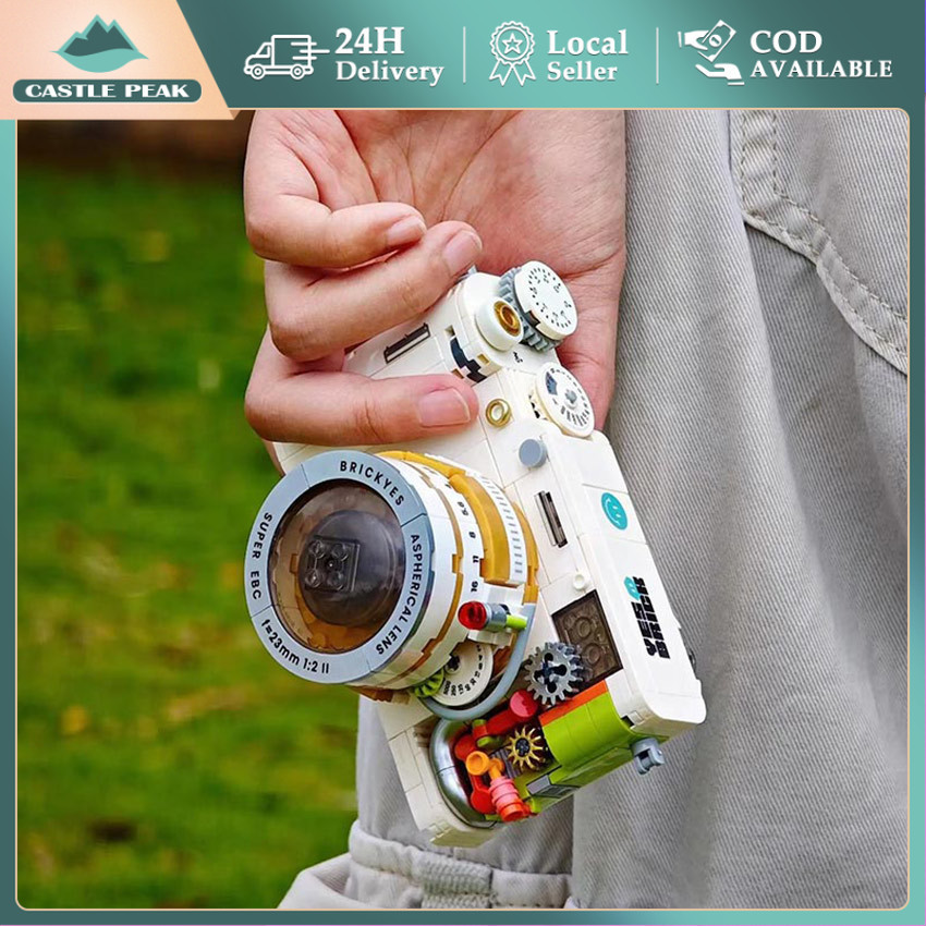 Jual Block Camera Kamera Digital Vintage Polaroid Handycam Mainan Balok ...