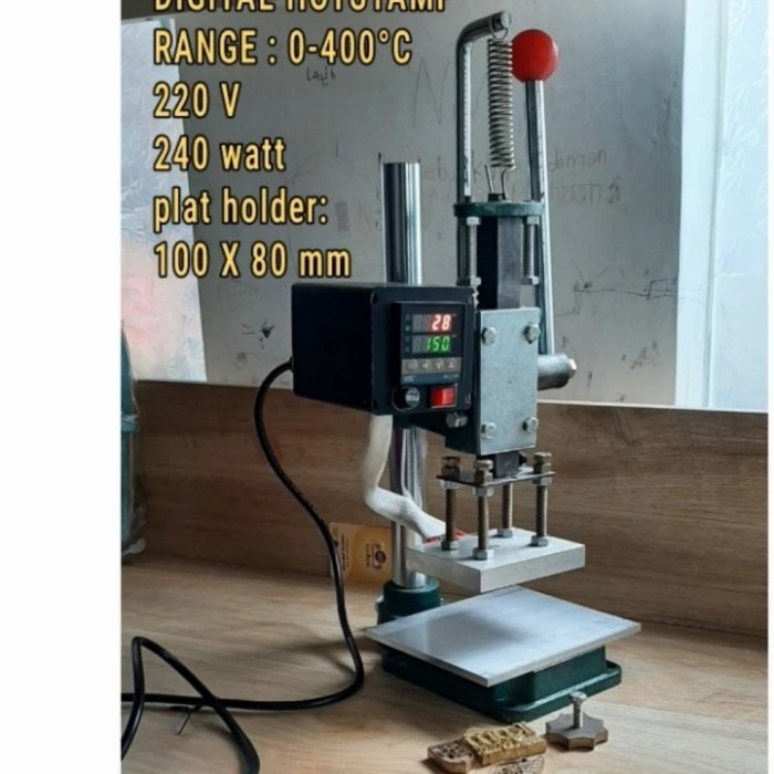 Jual Mesin Emboss Hot Press dan Plat Custom | Shopee Indonesia