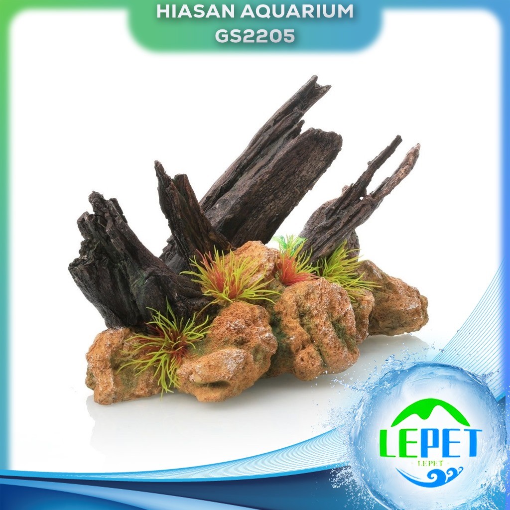 Jual LEPET kayu aquascape imitasi GS2205 hiasan aquarium / dekorasi ...