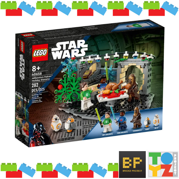 Jual Lego 40658 Starwars - Millennium Falcon Holiday Diorama | Shopee ...