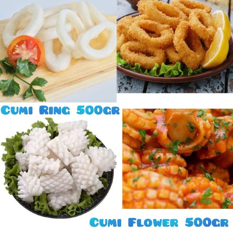 Jual Cumi Ring 1kg/Cumi Ring 500gr/Cumi-cumi/Cumi Rings/Seafood/Cumi | Shopee Indonesia