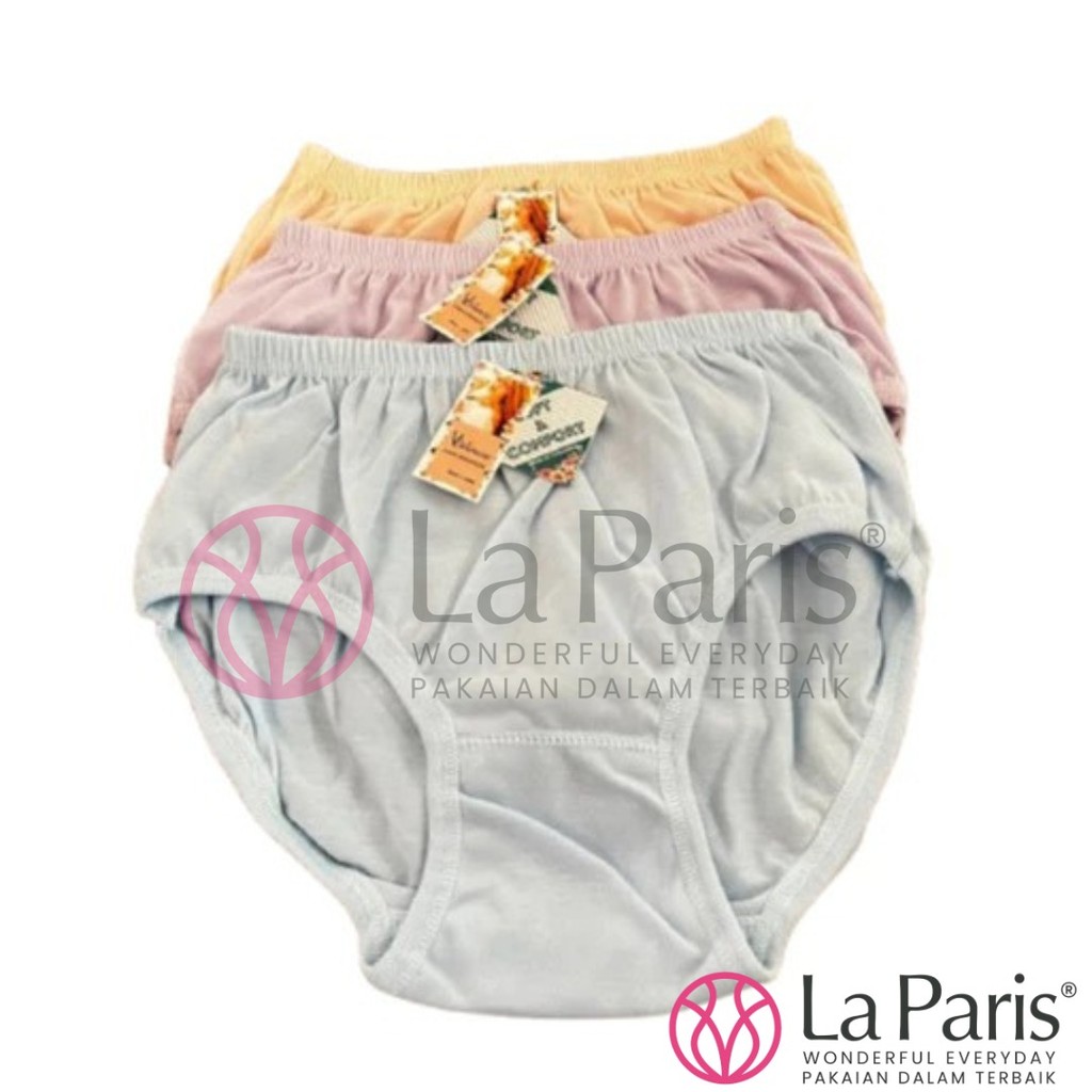 Jual Celana Dalam Wanita Polos / Celana Dalam Wanita Katun Lembut Merk Valencia Warna Pastel CD ...