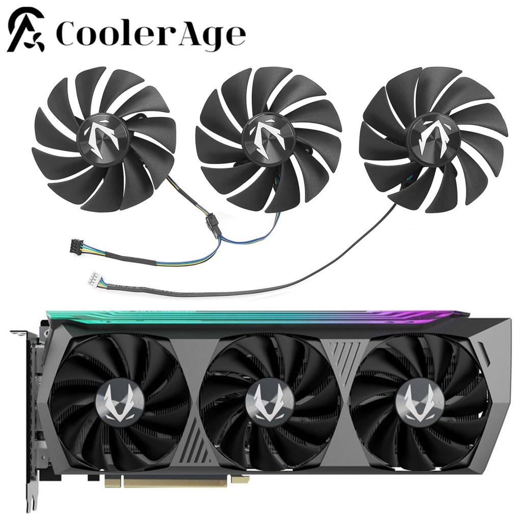 Jual For Zotac RTX 3070 3080 Ti 3090 AMP Holo GPU Cooler Replacement ...
