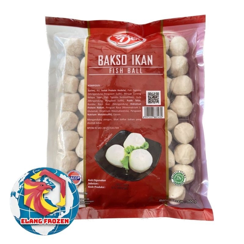 Jual Pak Den Bakso Ikan | White Fish Ball 500gr | Shopee Indonesia