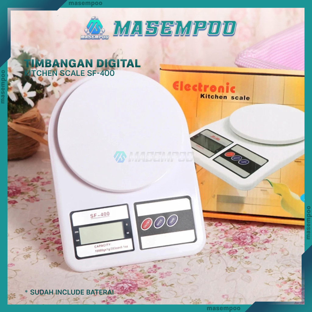 Jual Timbangan Dapur Digital 10kg Akurat High Precision Kitchen Scale ...