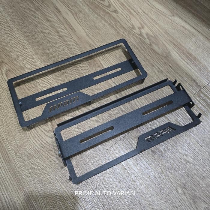 Jual [Sepasang] Bingkai Frame Plat Nomor Motor Standart Besi - Tempat ...
