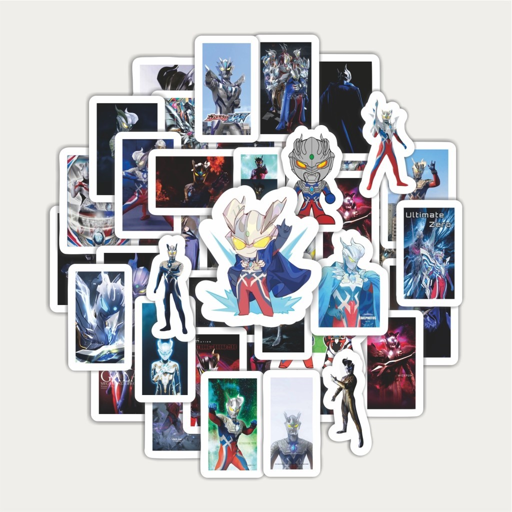 Jual Sticker Pack Stiker Ultraman Zero | Sticker TUMBLR | Stiker LAPTOP ...