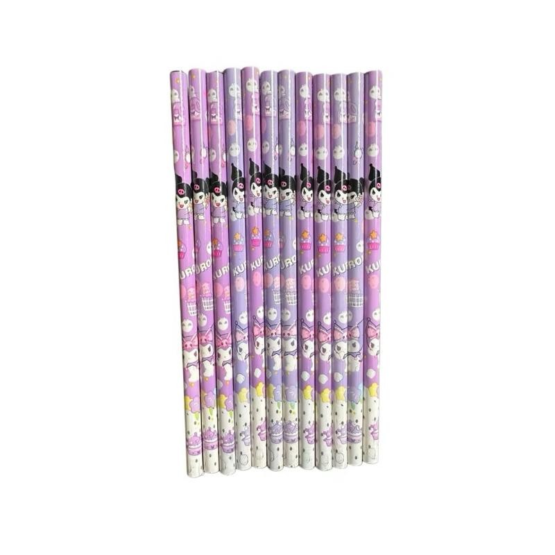 Jual [1PACK12PC] Pensil Kayu 2B Karakter 1 Pack Isi 12 Pcs (1 Lusin ...