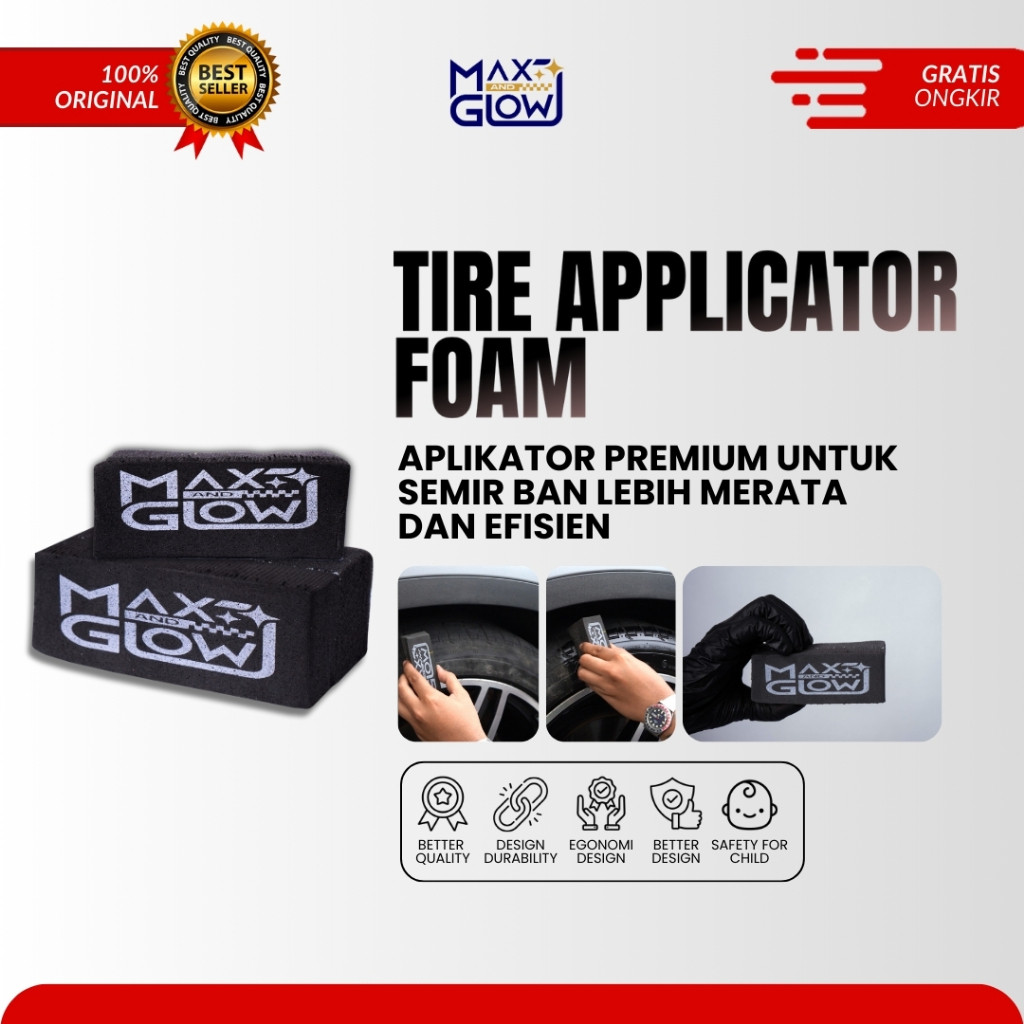 Jual Premium Tire Applicator Pad - Busa Aplikator Premium untuk Semir ...
