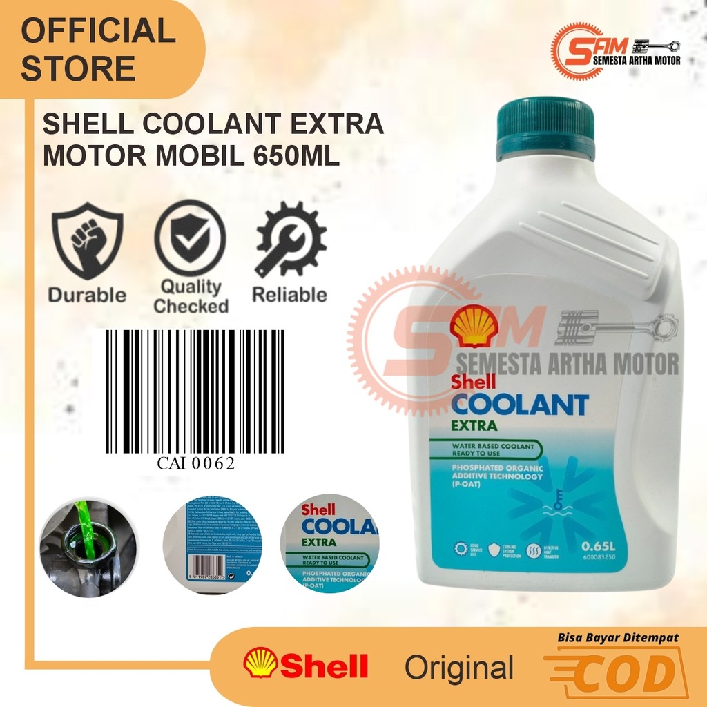 Jual Shell Coolant Extra Longlife Air Radiator Motor Mobil Universal ...