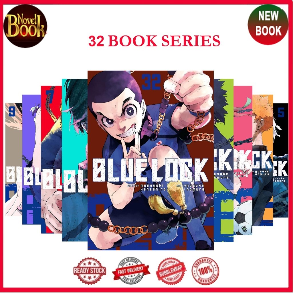 Jual Manga Blue Lock, 32 Book series (English) - TokoNovelBook | Shopee ...