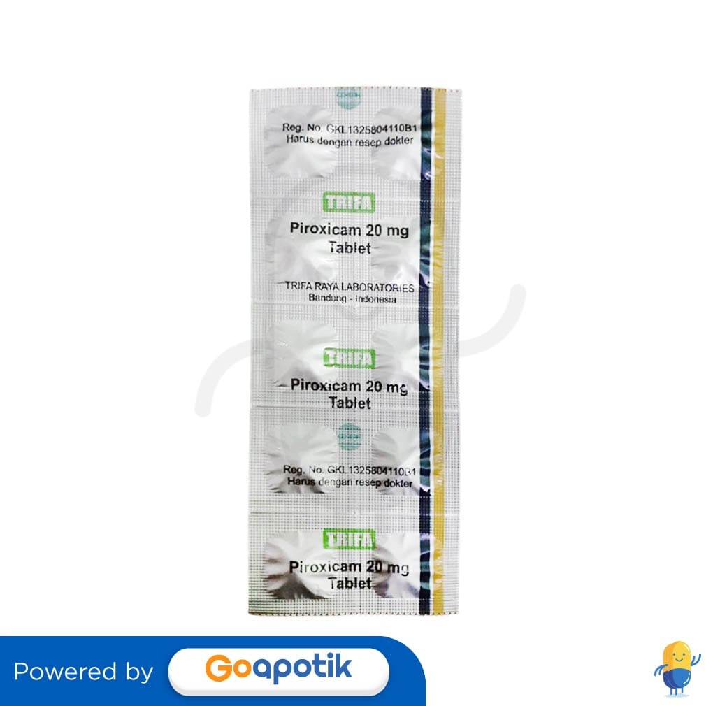 Jual Piroxicam Trifa 20 Mg Strip 10 Tablet | Shopee Indonesia