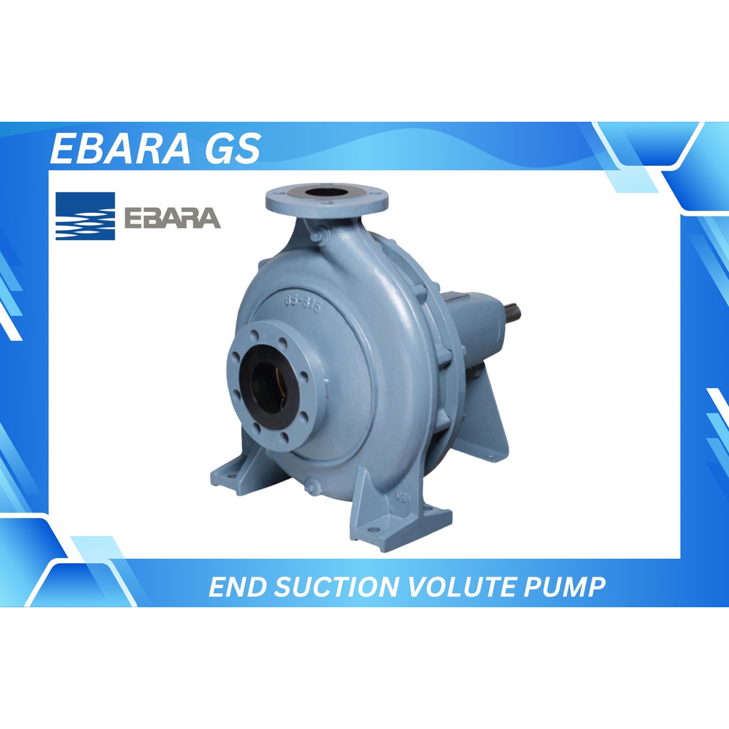 Jual EBARA GS32-250 MS - End Suction Volute Pump Pompa Centrifugal ...