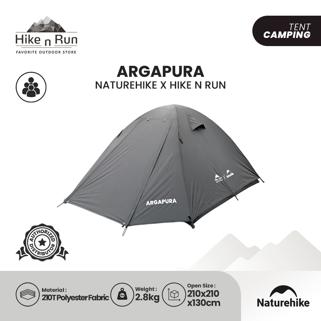 Jual Naturehike X Hike n Run Argapura Series – Tenda Hiking Camping 3–4P Outdoor | Shopee Indonesia