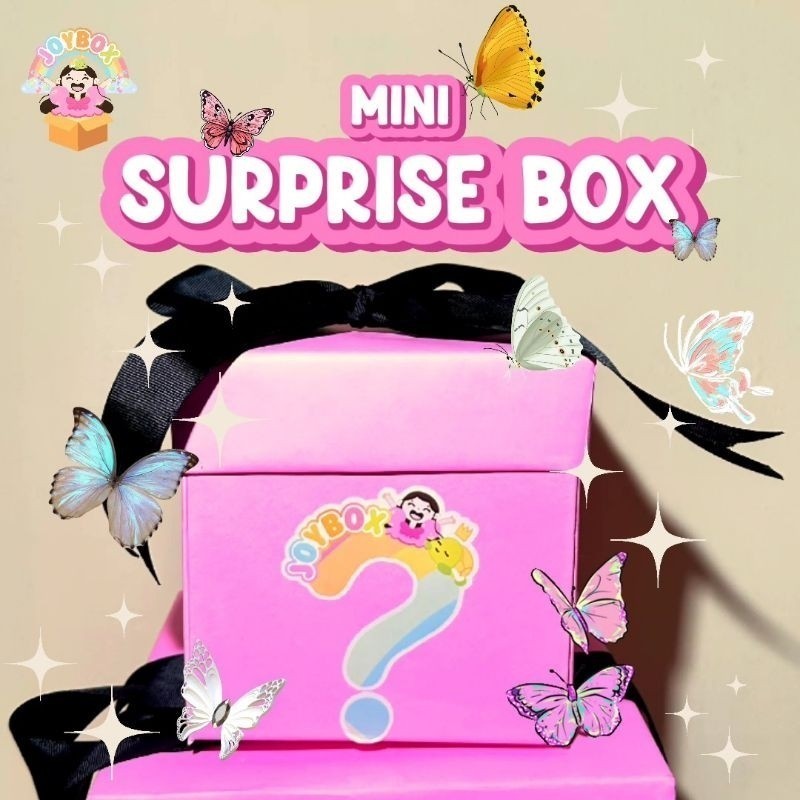 Jual MINI SURPRISE BOX FLYING BUTTERFLY BY JOYBOX / Gift box kado ulang tahun anak kejutan ...