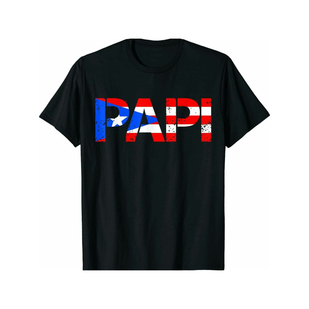 Jual Kaos Pria Lengan Pendek Kebanggaan Puerto Rico, Motif Bendera ...
