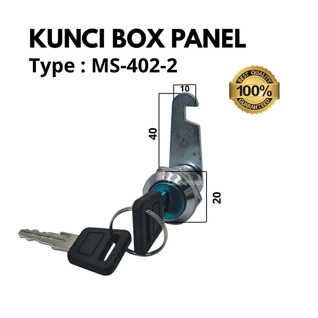 Jual Kunci Box Panel MS-402-2 (20mm) BEST QUALITY. | Shopee Indonesia