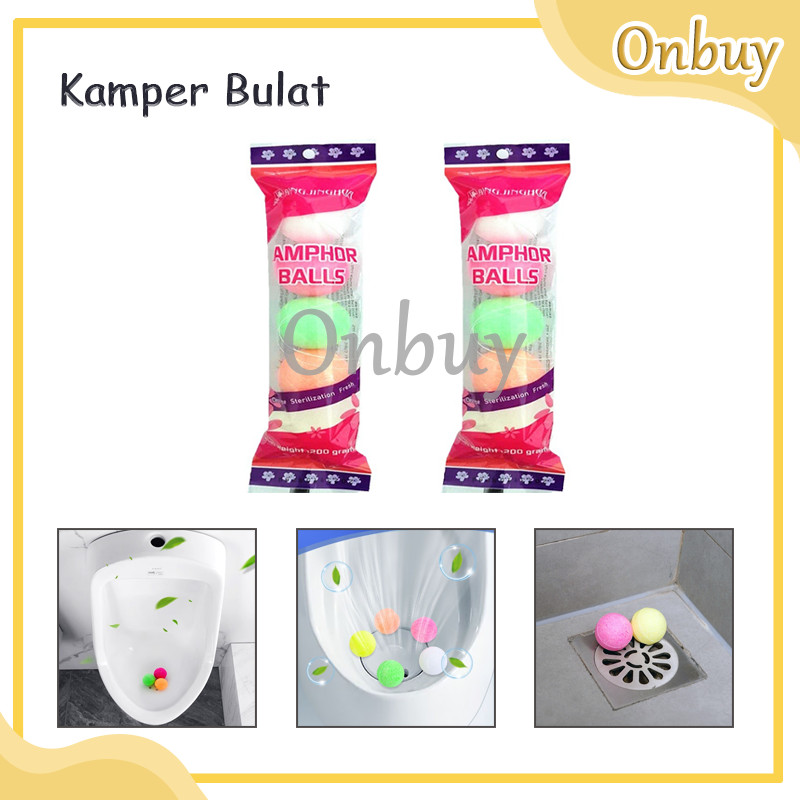 Jual Kamper Toilet Ball / Bola Pengharum Sudut Ruangan WC Lemari Laci ...