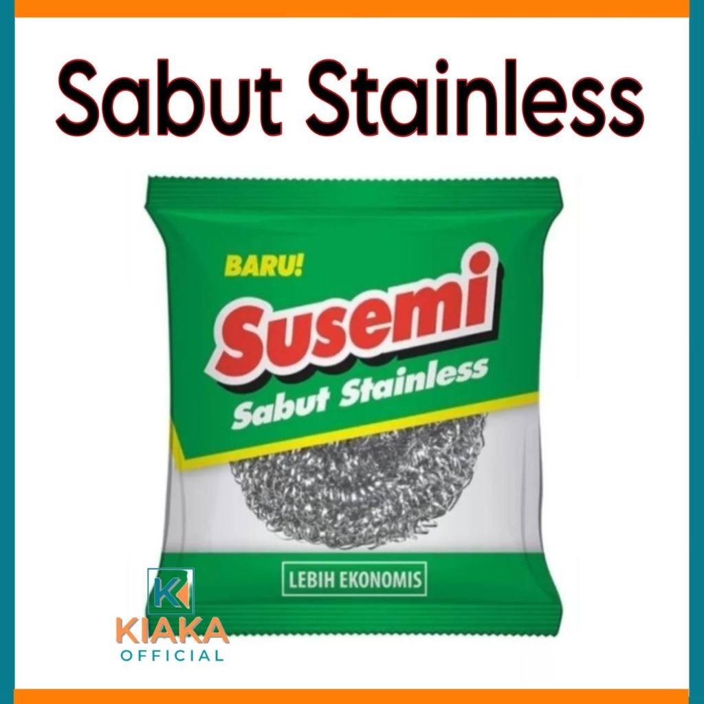 Jual NA Susemi Sabut Stainless Regular Cuci Piring Sabut Kawat Anti ...