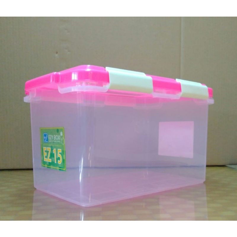 Jual Box container 15 Liter BOX CONTAINER 15 KLITER EZY15L | Shopee ...